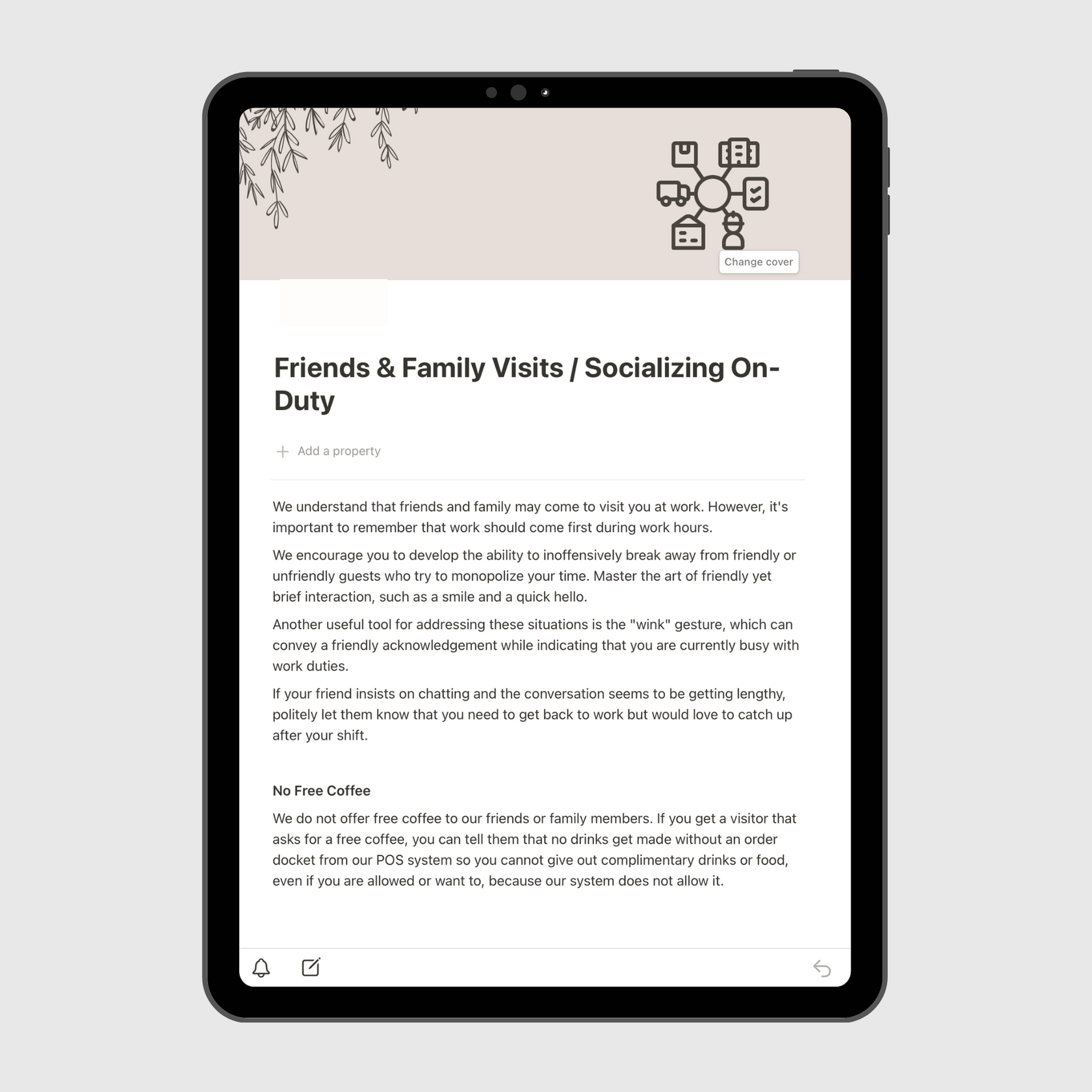 Coffee Shop Operations Manual: 'The E-myth' Blueprint on Notion ...