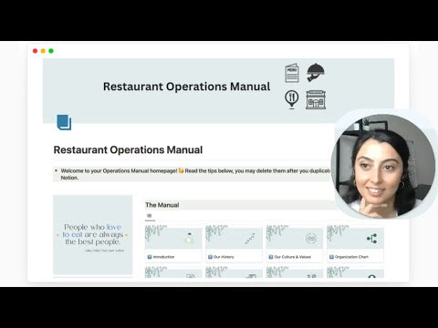 Restaurant Operations Manual – Operations Mavenue