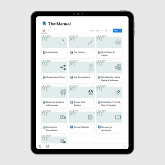 Restaurant Operations Manual | Organize SOPs in Notion – Operations Mavenue